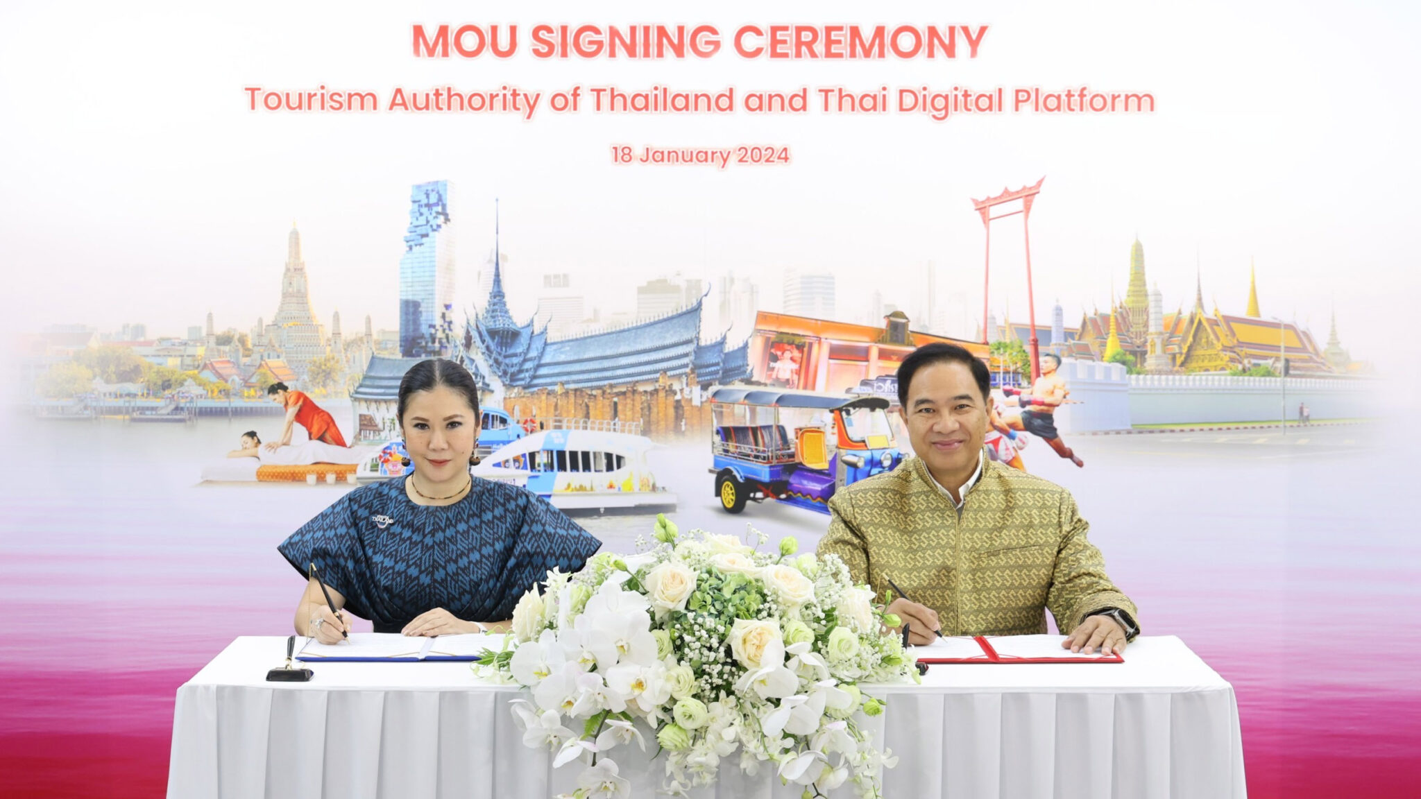 TAT and TAGTHAi sign MOU to bolster Thailand tourism - TAT Newsroom