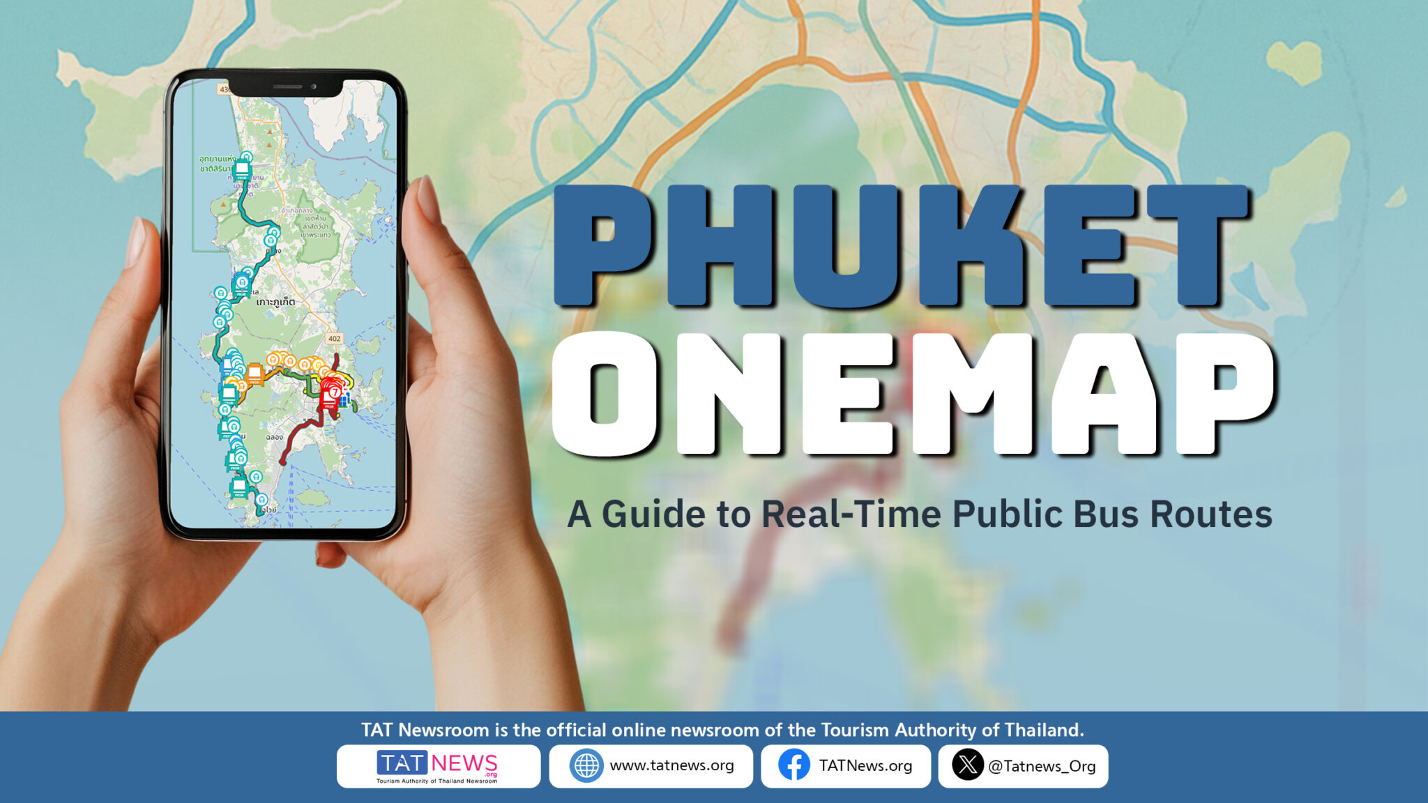 Phuket OneMap – A Convenient Guide to Getting Around by Public Bus - TAT Newsroom